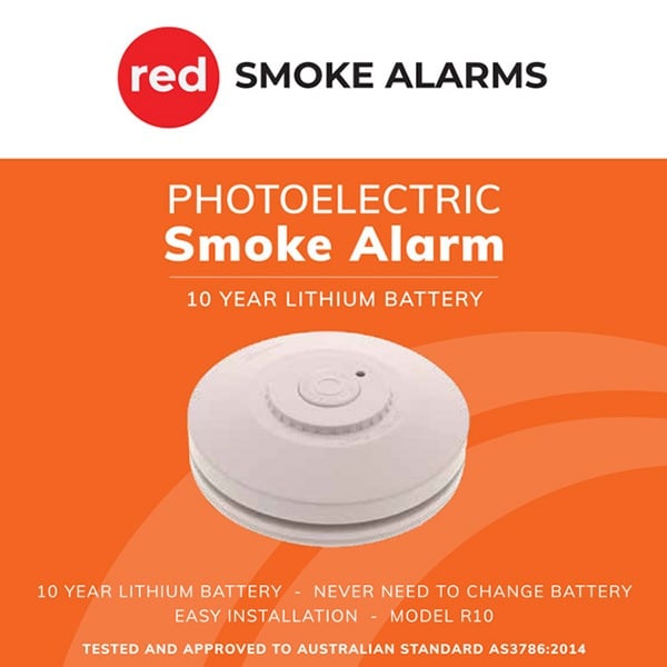 Red Smoke Alarms