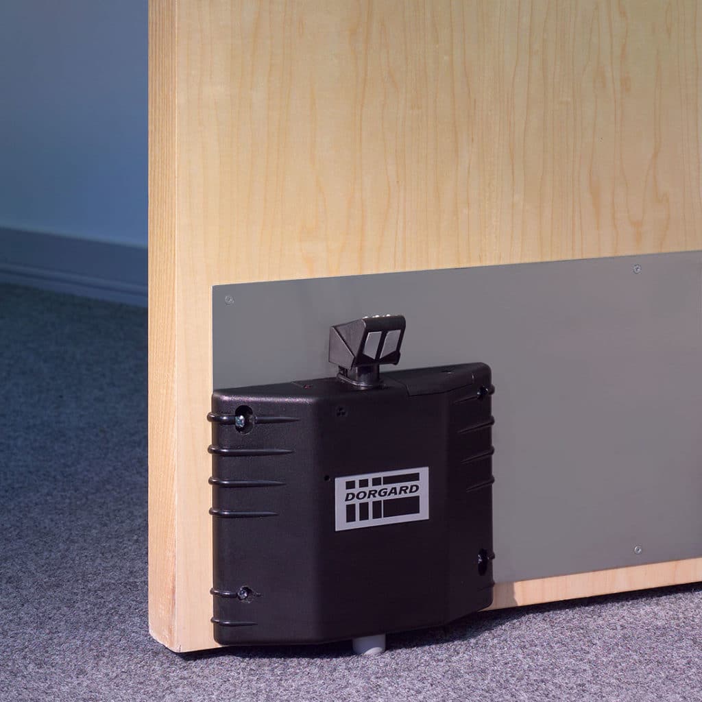 Dorgard Fire Door Hold Open Device - White | Door Guard Dorgard Fire Door Hold Open Device - White | Door Guard